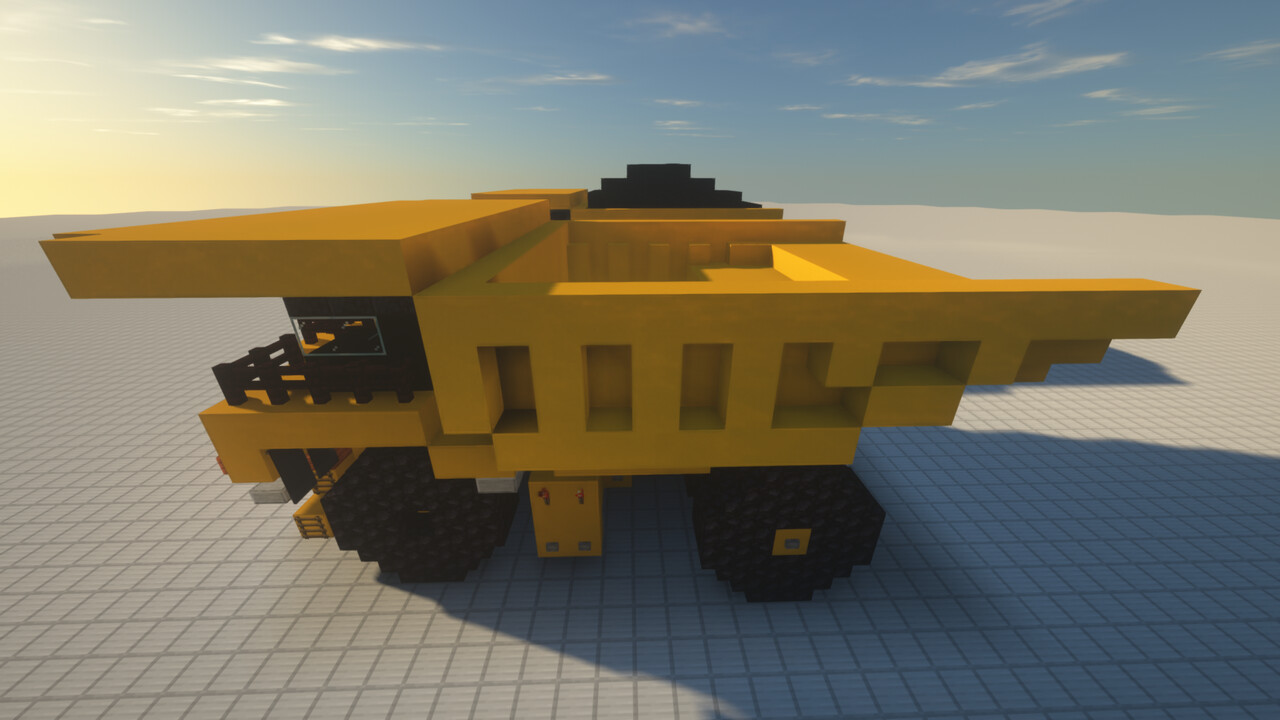 Massive Mining Dump Truck (Inspired by Caterpillar 797) Minecraft Map