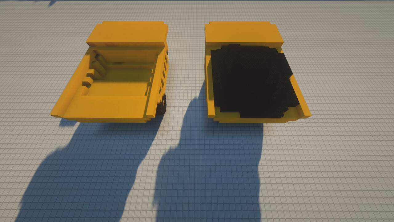 Massive Mining Dump Truck (Inspired by Caterpillar 797) Minecraft Map