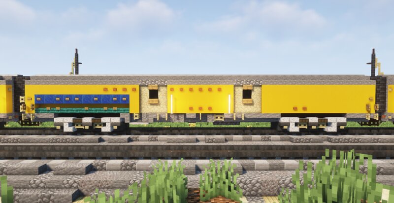 1.5:1 Scale Union Pacific Big Boy #4014 Excursion Train Minecraft Map