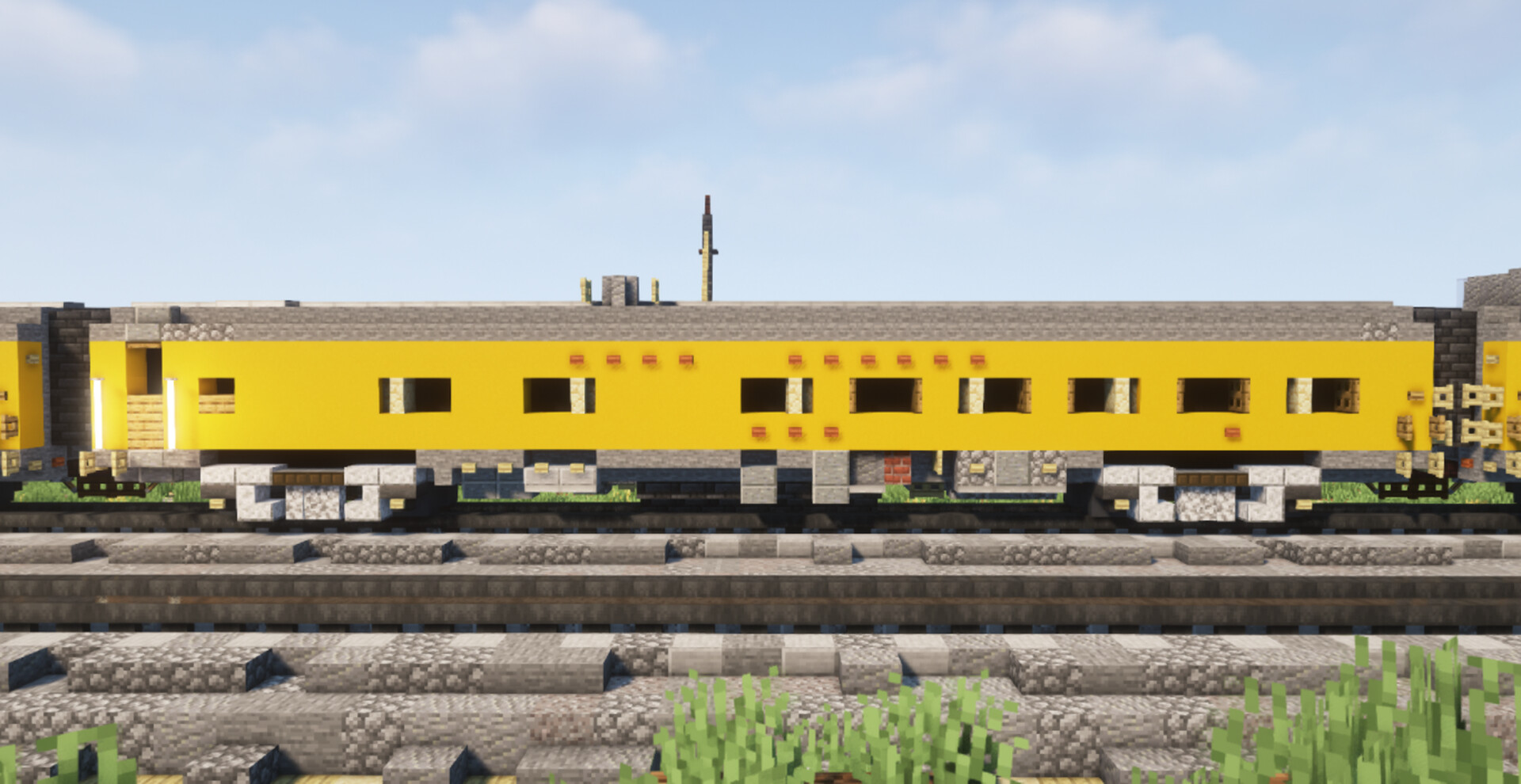 1.5:1 Scale Union Pacific Big Boy #4014 Excursion Train Minecraft Map