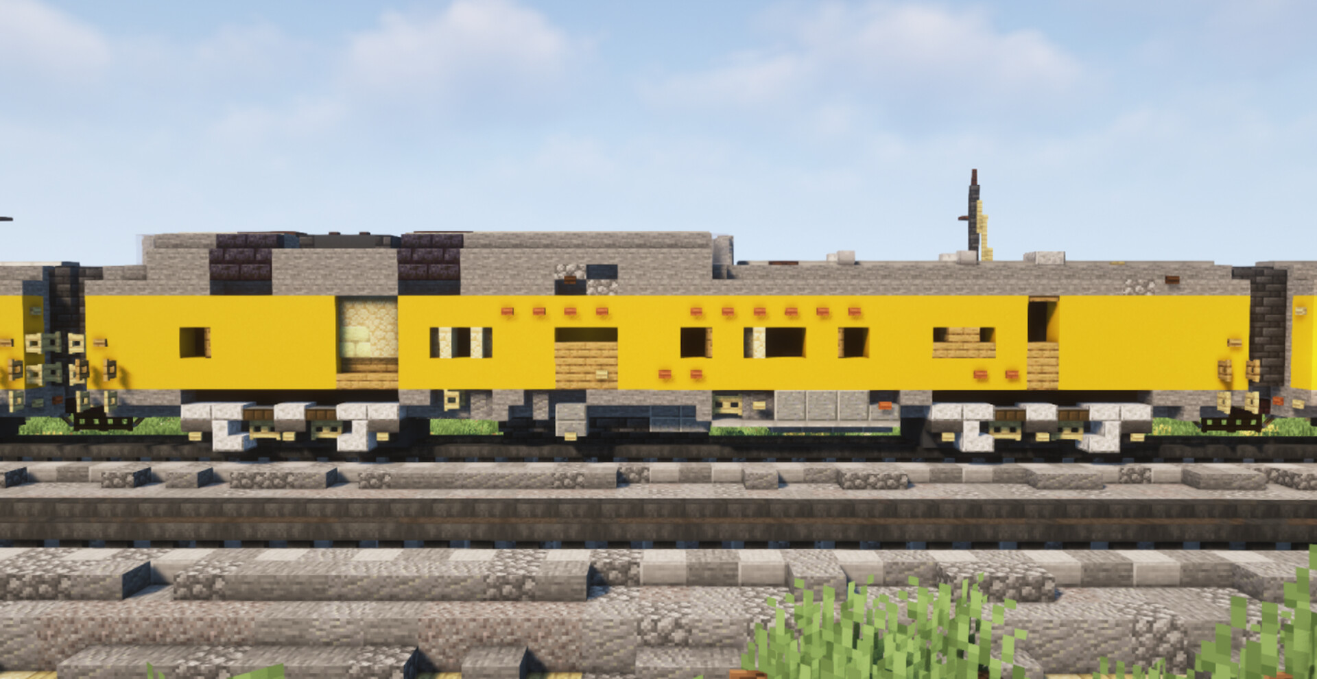 1.5:1 Scale Union Pacific Big Boy #4014 Excursion Train Minecraft Map