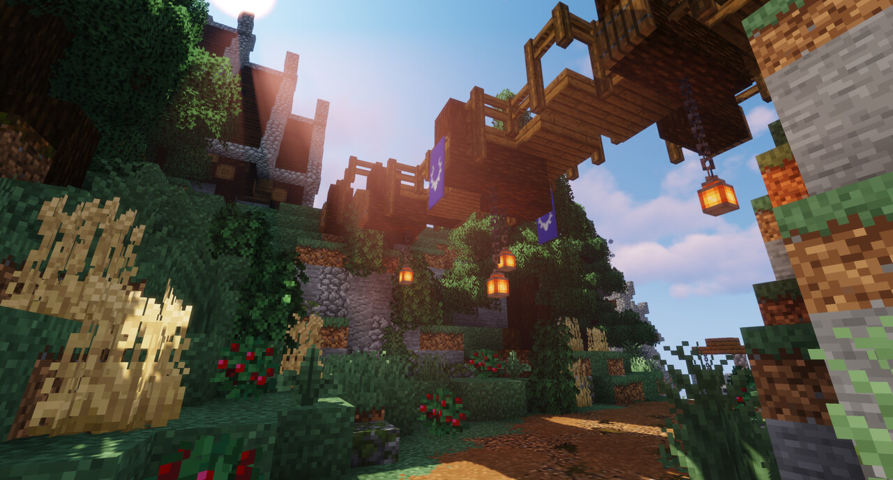 Fjaoros Lodge - Nordic/Germanic Medieval Hunting Hamlet Minecraft Map