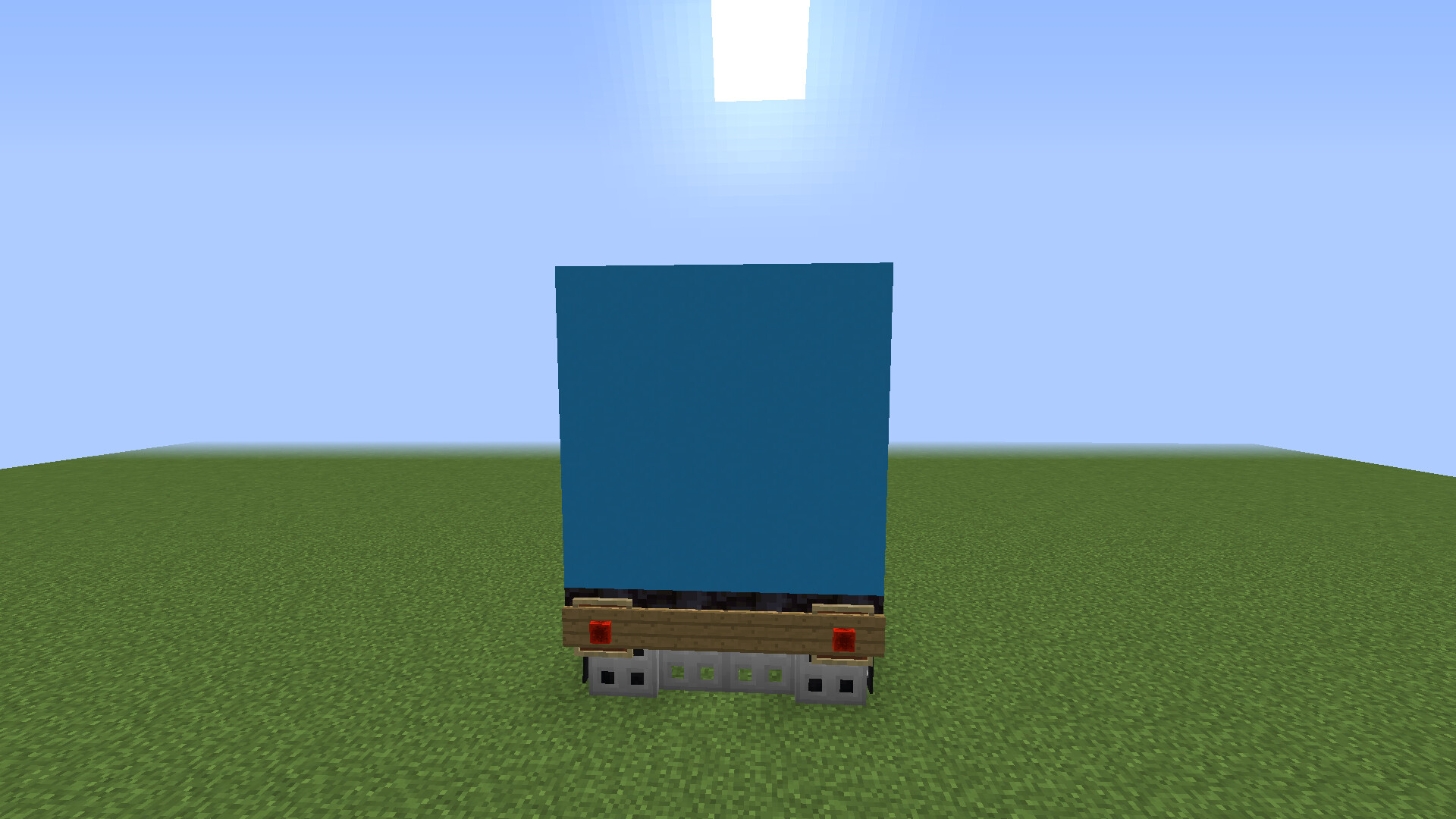 Truck with trailer and container Minecraft Map