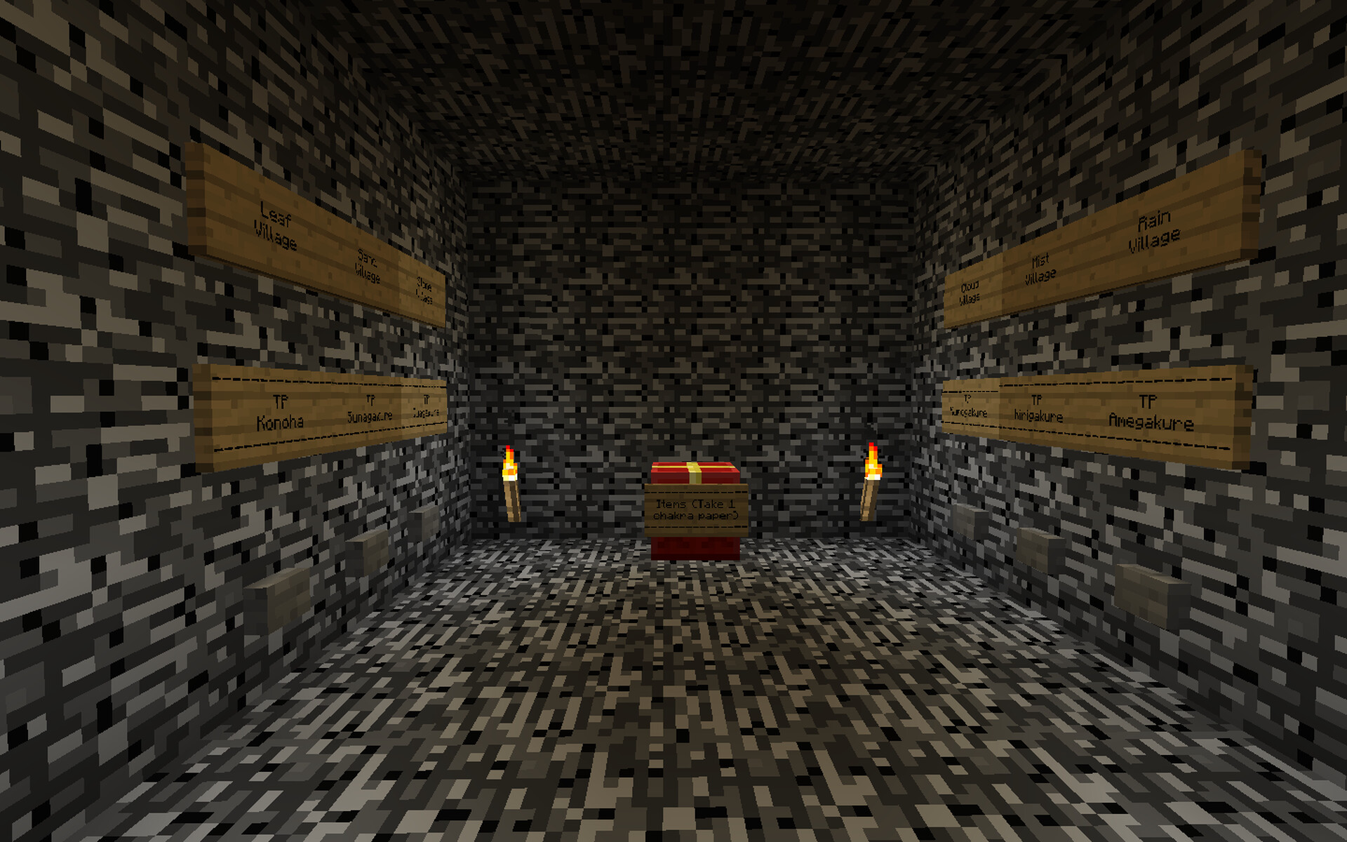 Naruto World Minecraft Map