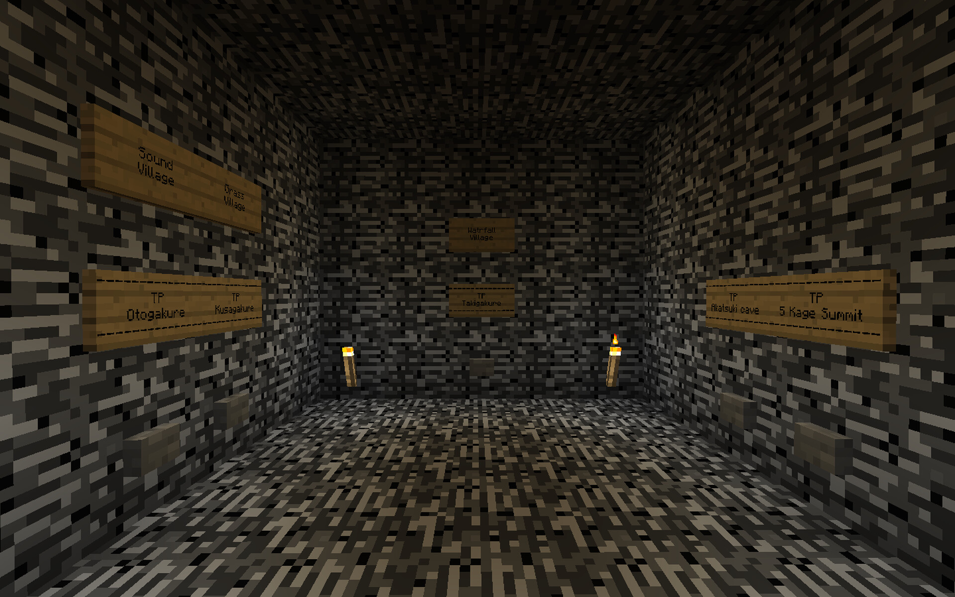 Naruto World Minecraft Map