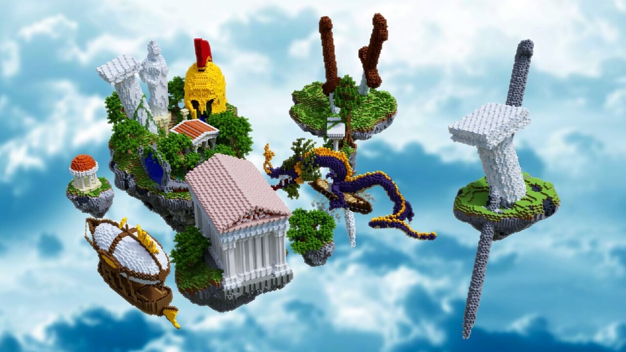 Greek spawn Minecraft Map