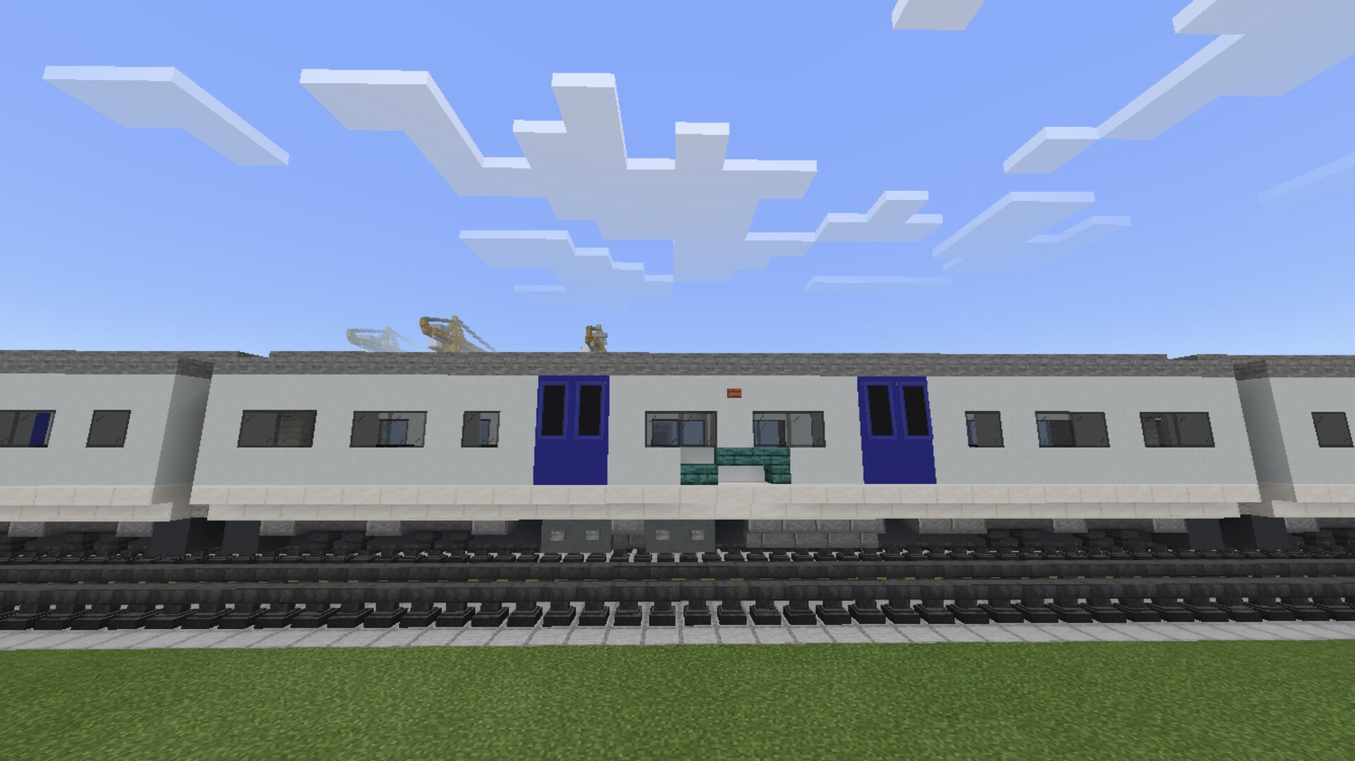British Rail Class 195 DMU Northern Rail Minecraft Map