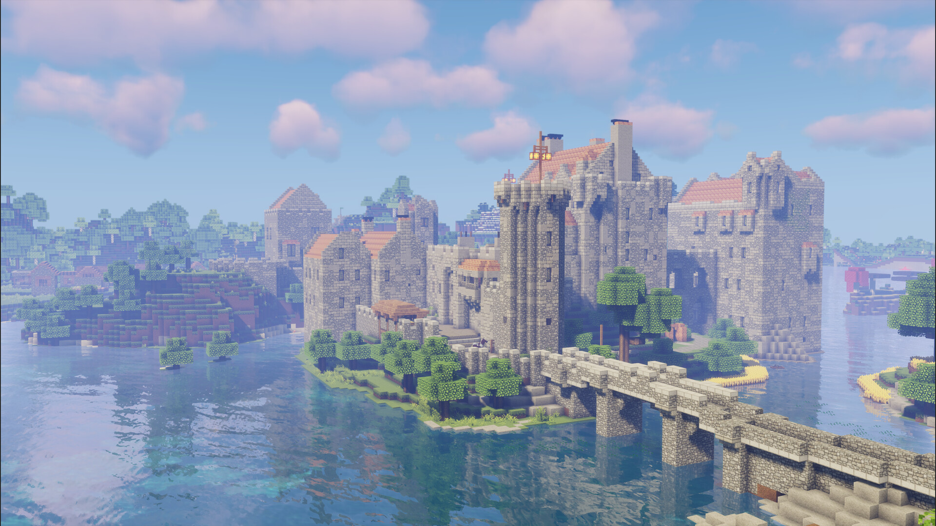 Red Castle updated version 3.0 Minecraft Map