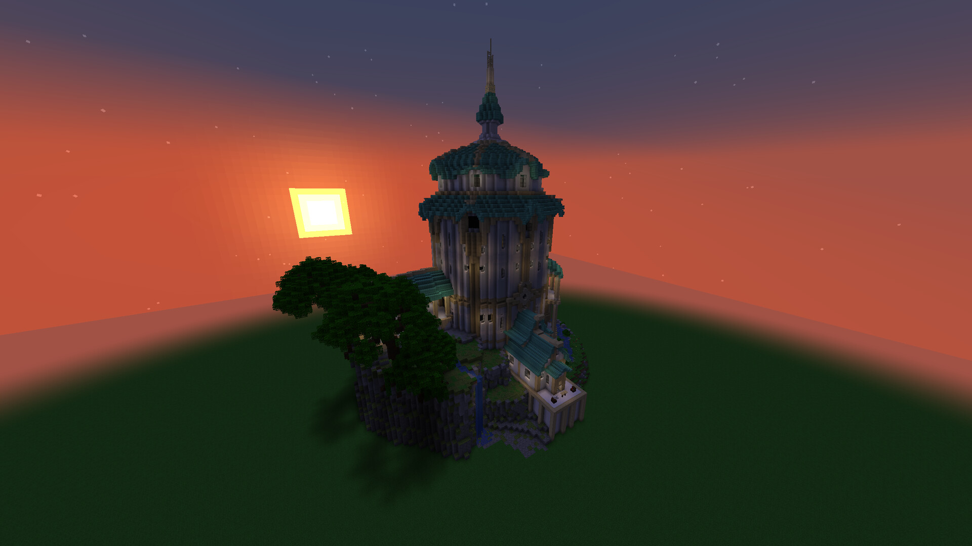 Elf castle Minecraft Map