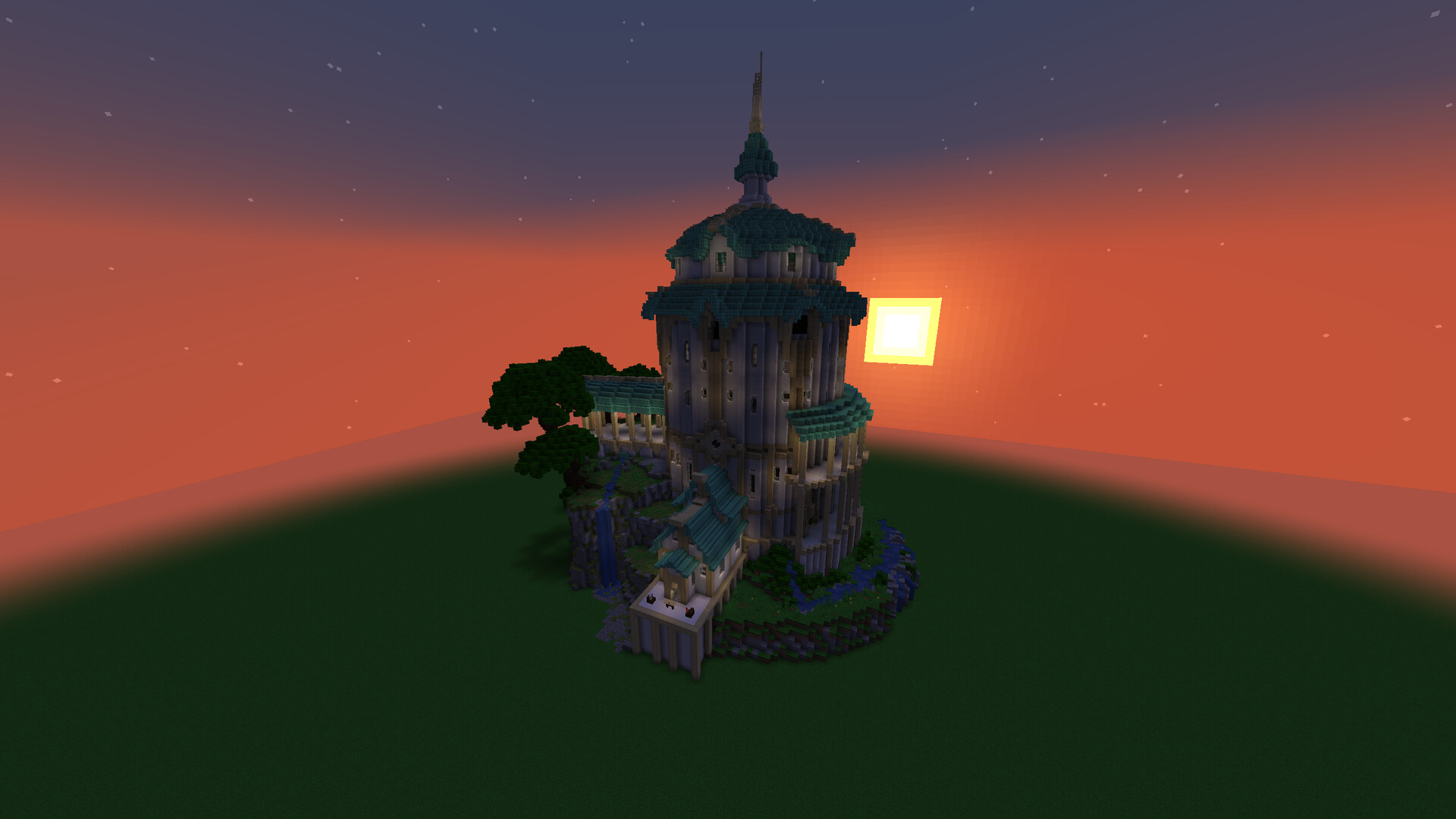 Elf castle Minecraft Map