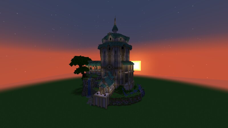 Elf castle Minecraft Map