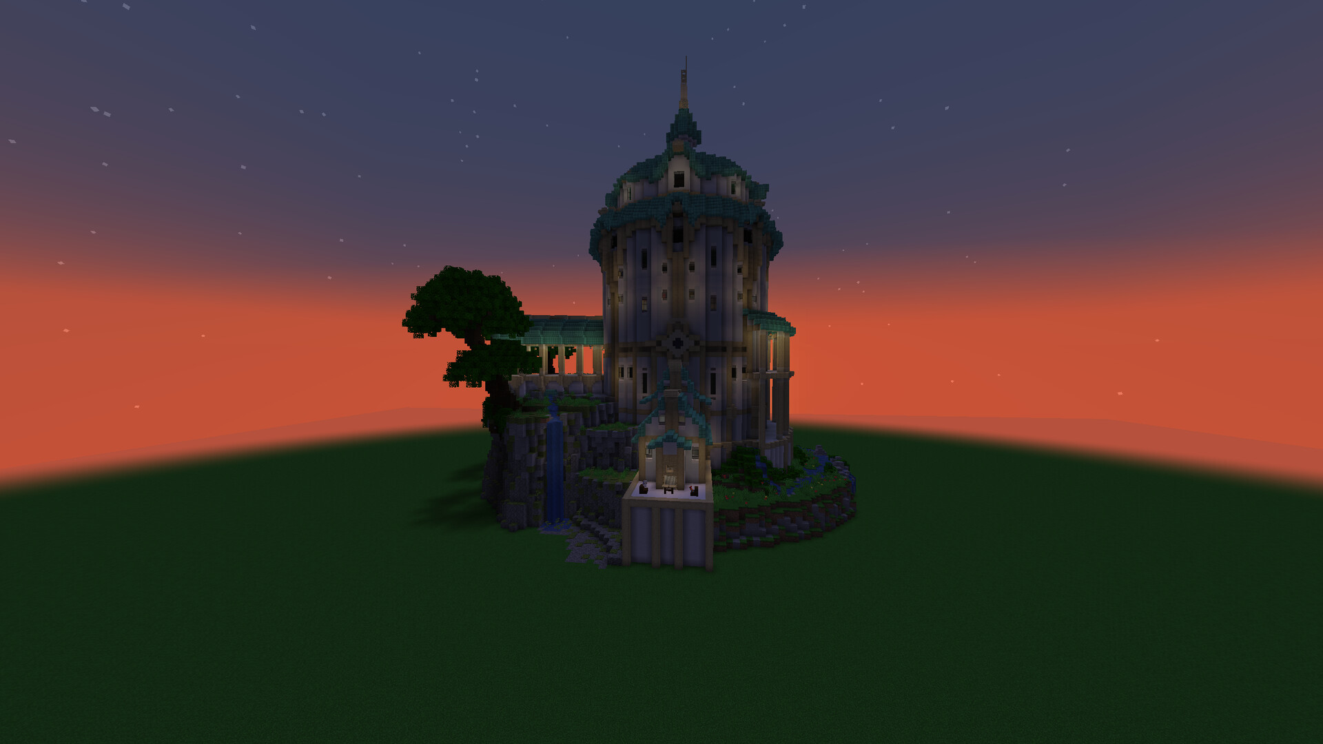 Elf castle Minecraft Map