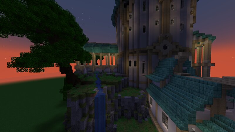 Elf castle Minecraft Map