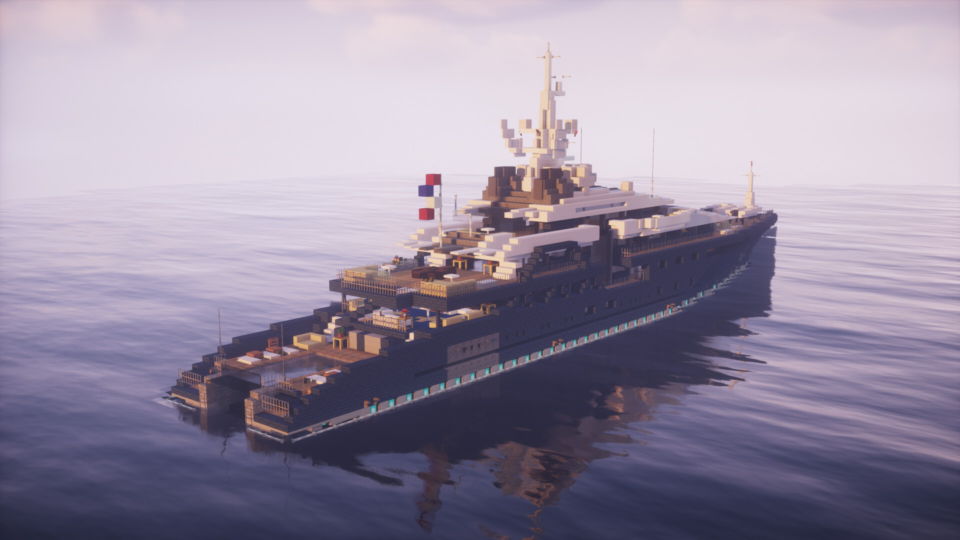 Fictional Yacht Minecraft Map