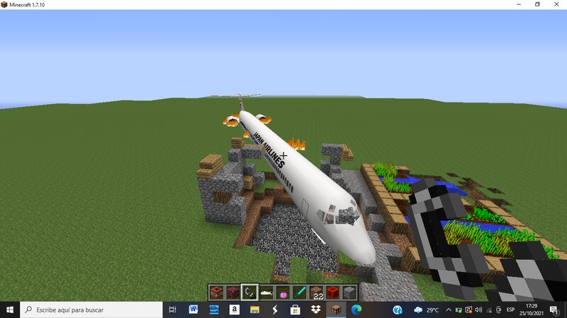 MD-90 Japan airlines Flight 277 Minecraft Map