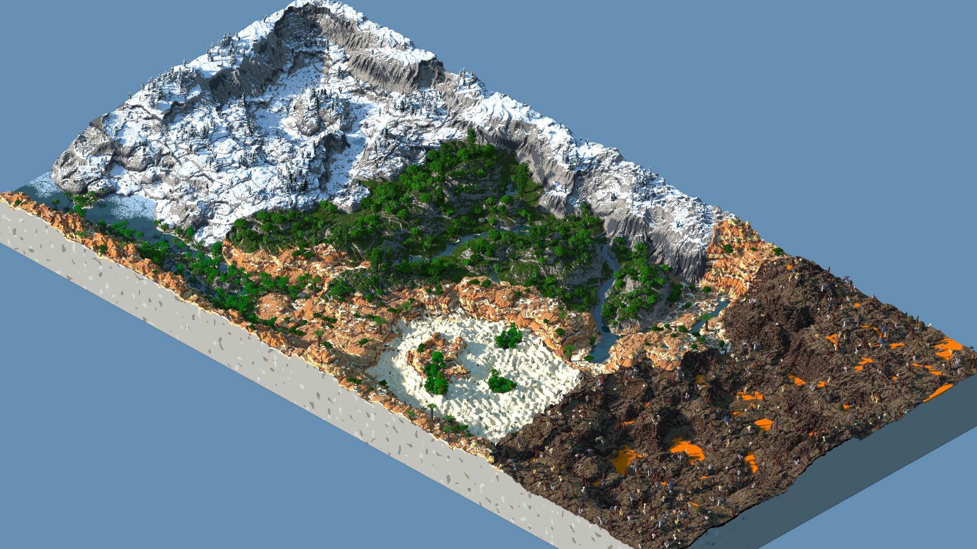 Long diff - 2000x1000 | WarZone Map 1.12 - 1.16 | Bedrock support ...