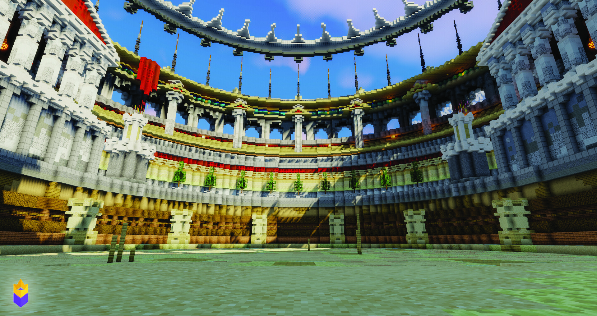 Gladiators Arena Minecraft Map