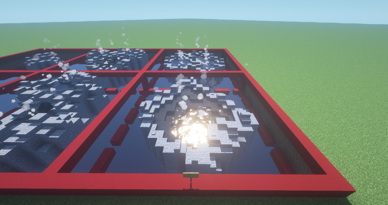 [1.14+] Hot Spring Schematics Minecraft Map