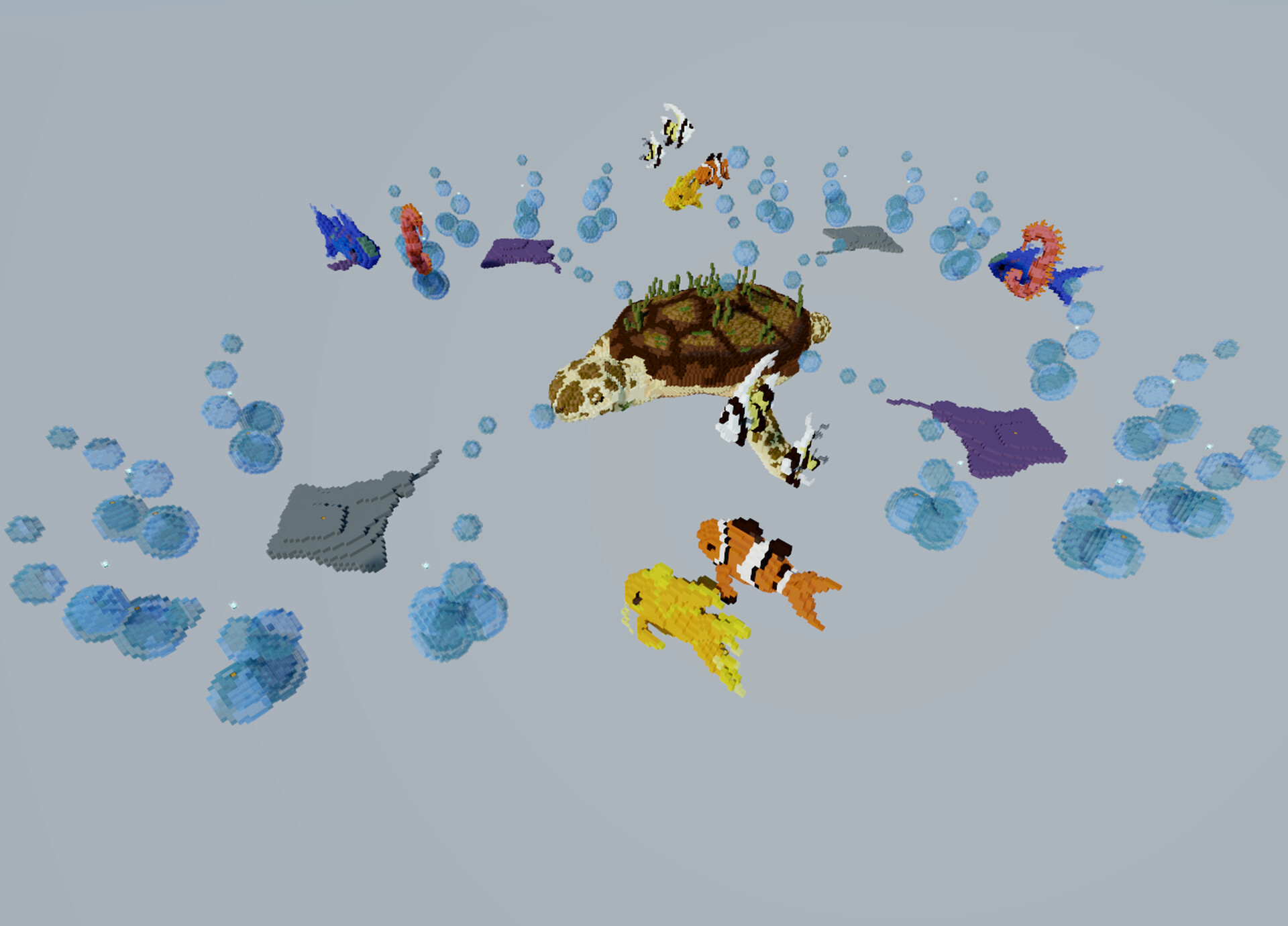 Sea Turtle Ultra Skywars Map Minecraft Map