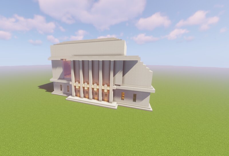 Small Quartz Museum Minecraft Map