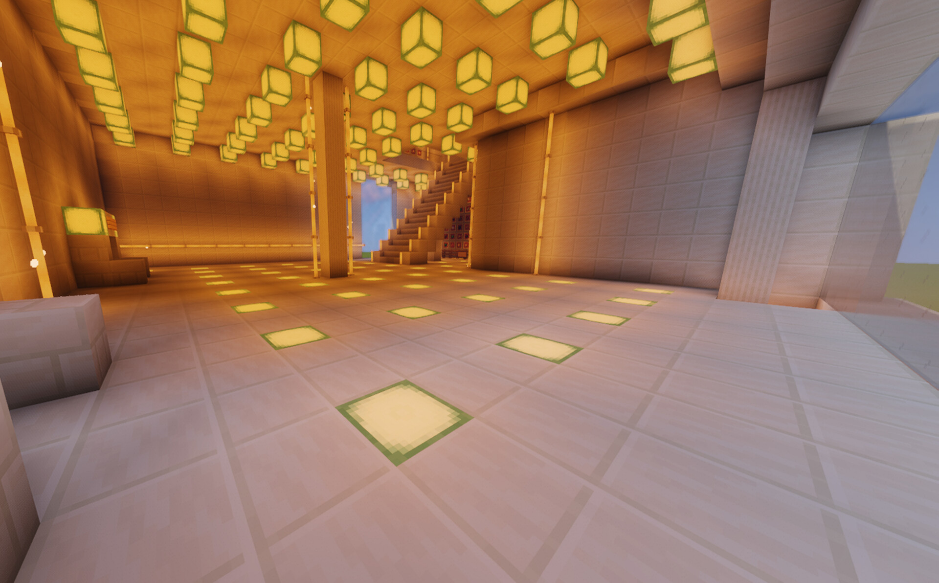 Small Quartz Museum Minecraft Map