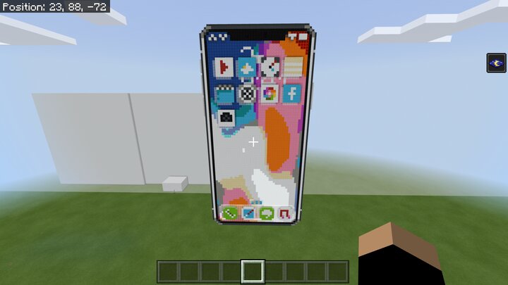 The I phone X Minecraft Map