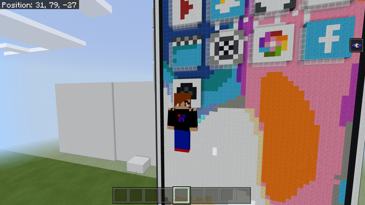 The I phone X Minecraft Map