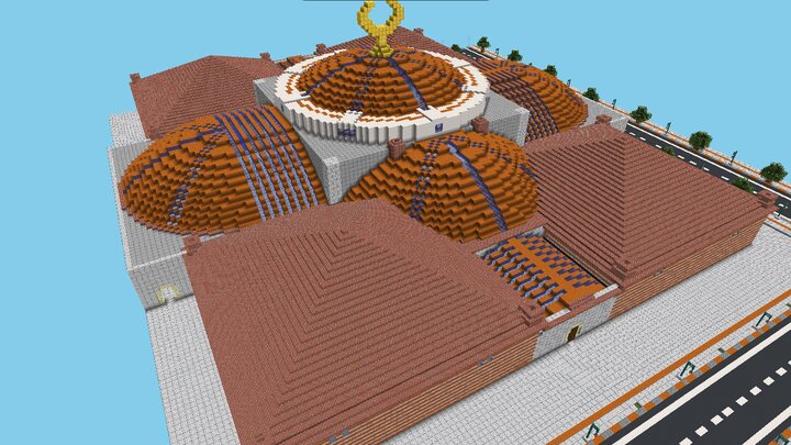 Library Building Kütüphane Minecraft Map