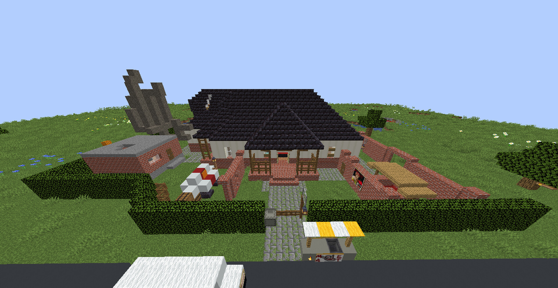 Mr. Meat Horror Game House in Minecraft Minecraft Map