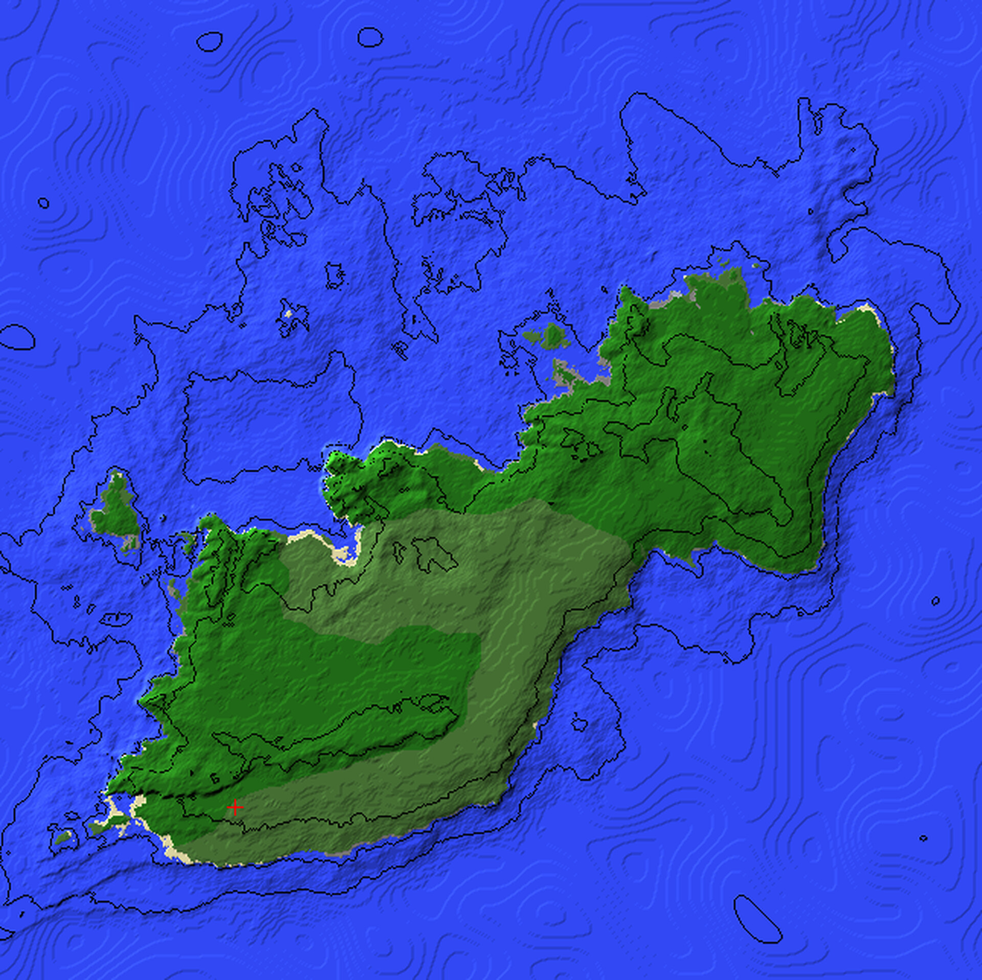 Small Island Minecraft Map