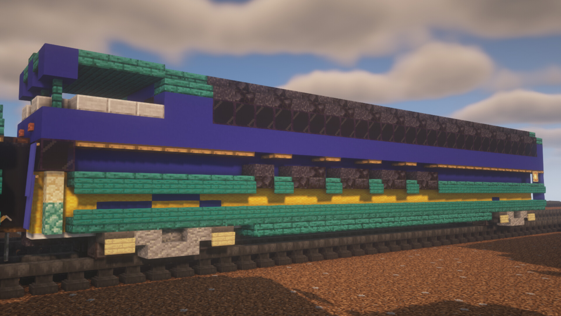 Alaska Railroad - Double Decker Dome Car + Passenger Coach Car ...