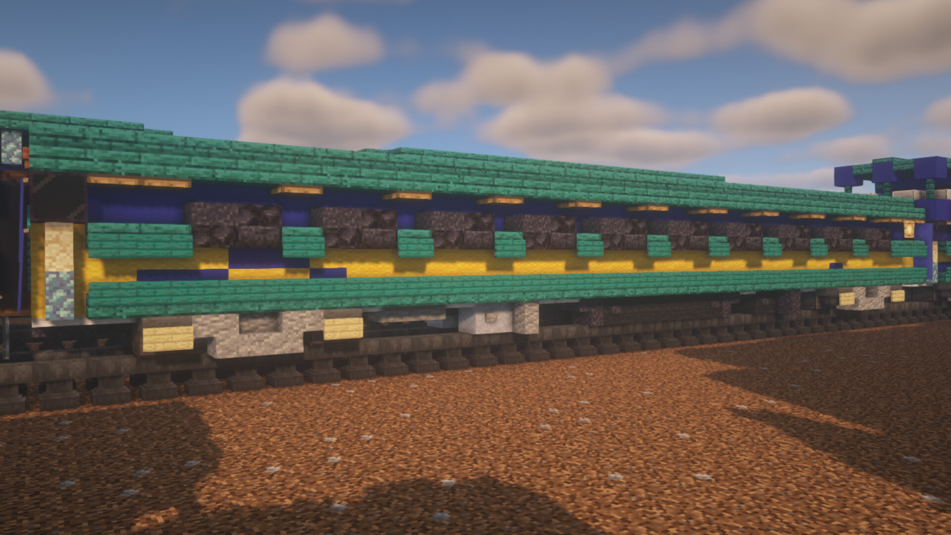 Alaska Railroad - Double Decker Dome Car + Passenger Coach Car ...