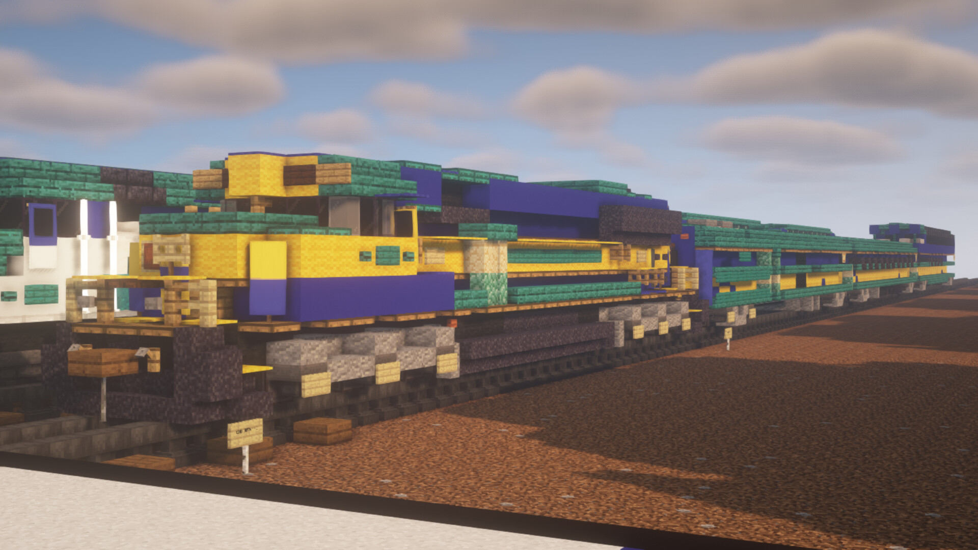 Alaska Railroad - Double Decker Dome Car + Passenger Coach Car ...