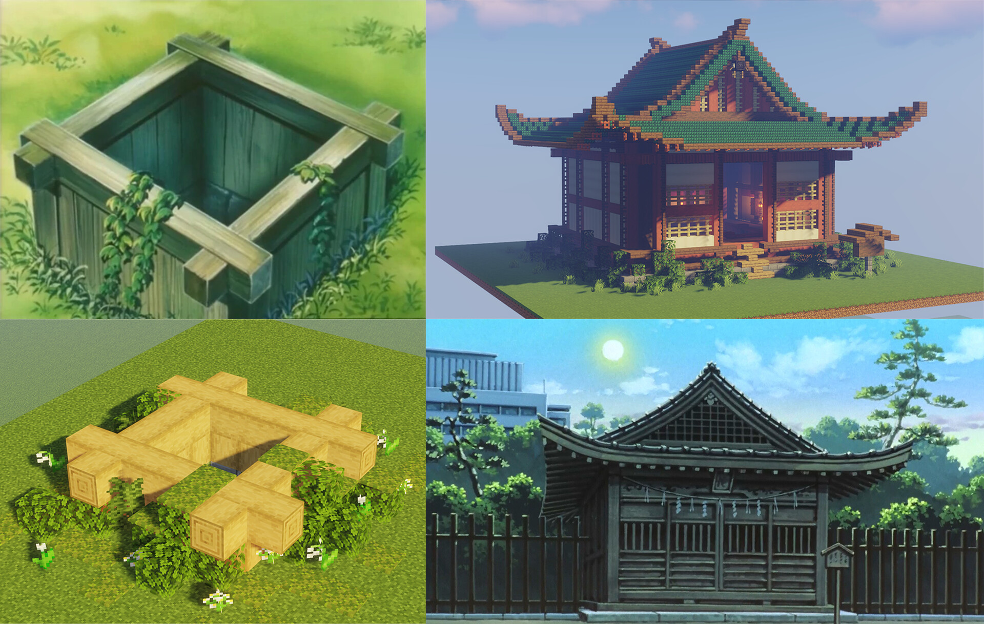 Bone-Eater's Well + Higurashi Wellhouse | Inuyasha | 1.17 Minecraft Map