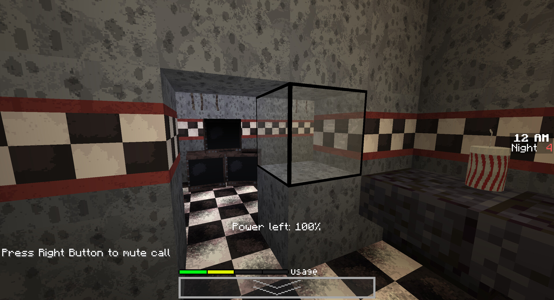 FNAF1 | Five Nights At Freddy's #1 Minecraft Map