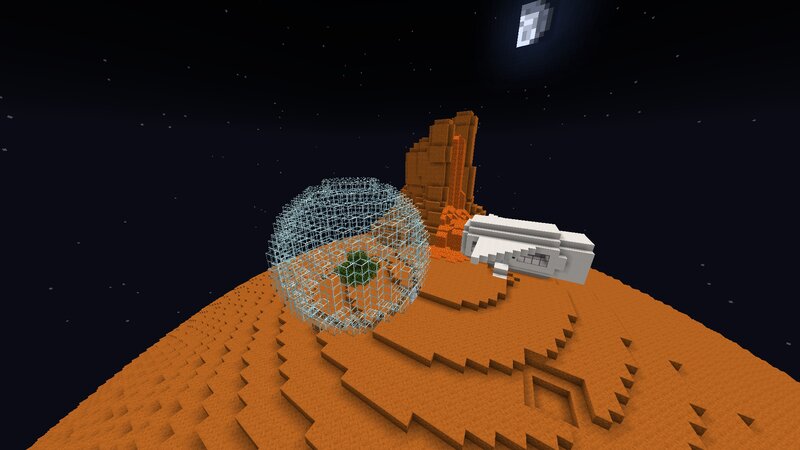 mars survival Minecraft Map