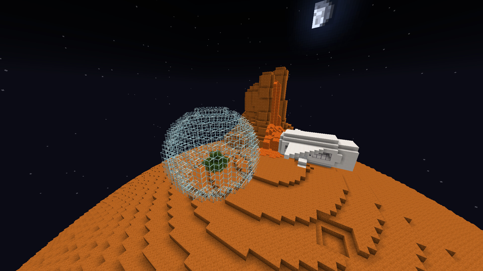 mars survival Minecraft Map