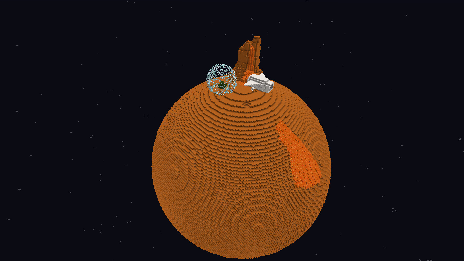 mars survival Minecraft Map