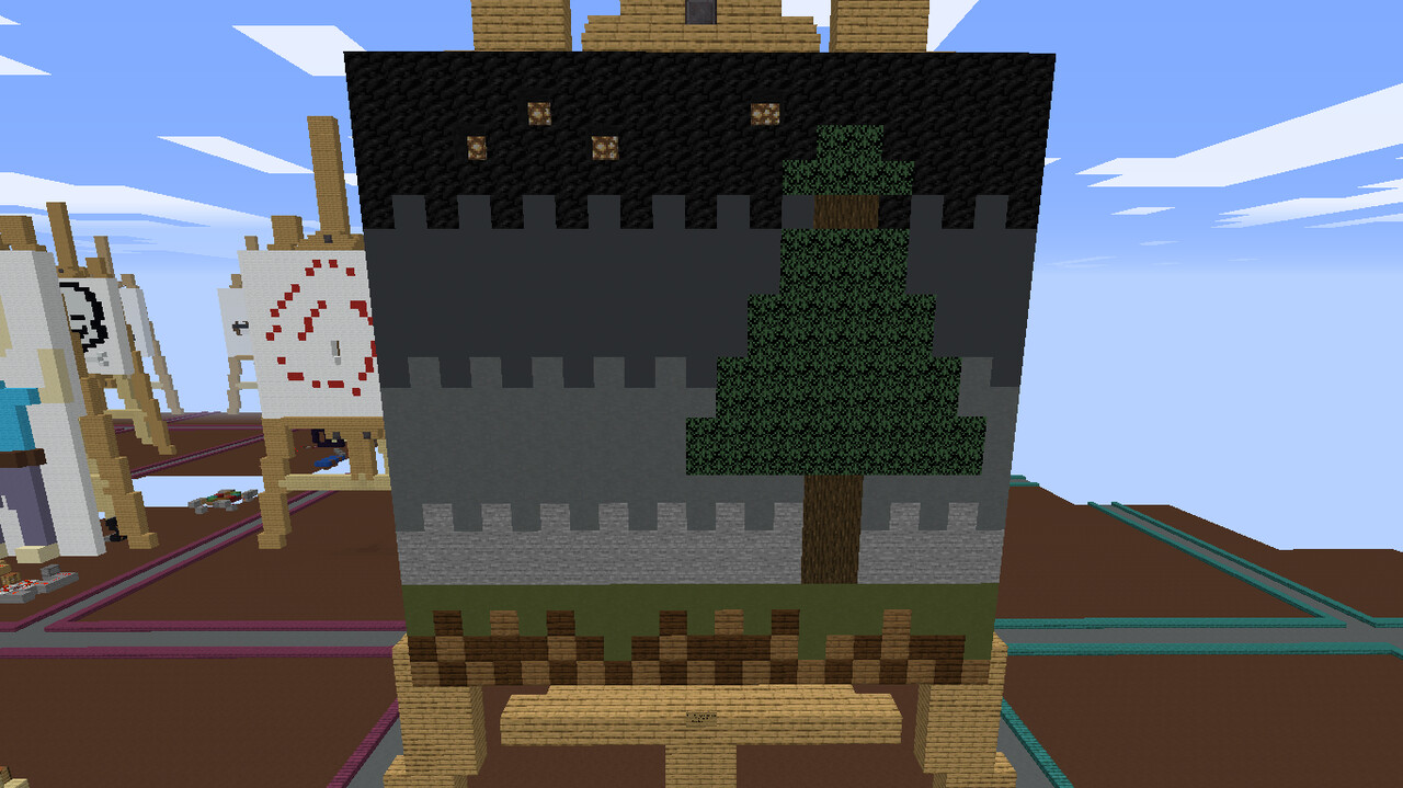TOOFTY Community Painting Contest - Fruitlab Server Event Minecraft Map