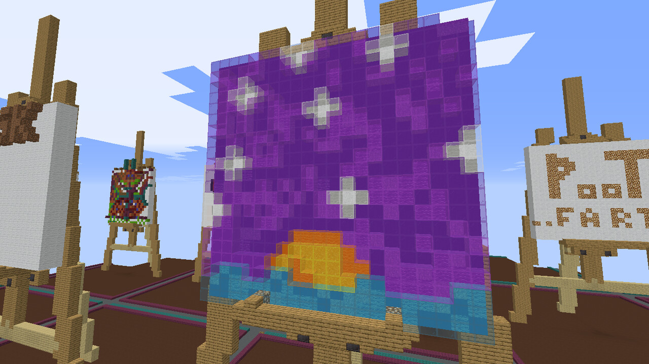 TOOFTY Community Painting Contest - Fruitlab Server Event Minecraft Map