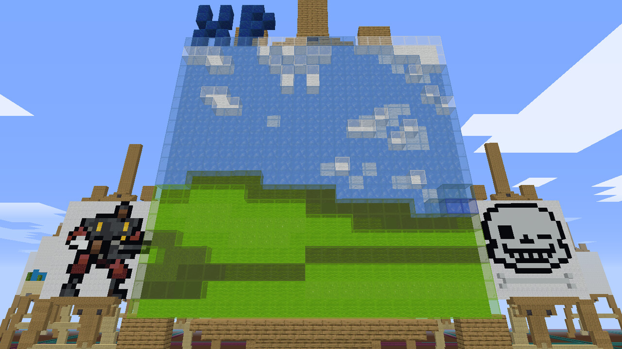 TOOFTY Community Painting Contest - Fruitlab Server Event Minecraft Map