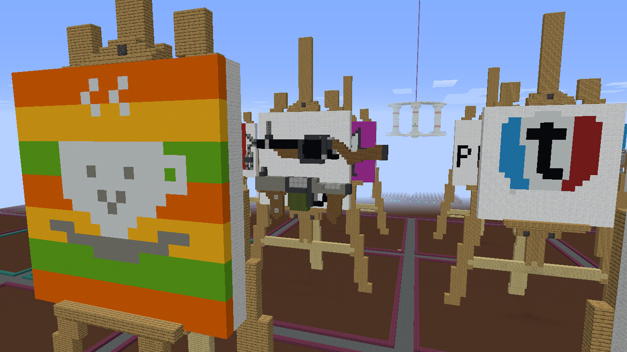 TOOFTY Community Painting Contest - Fruitlab Server Event Minecraft Map