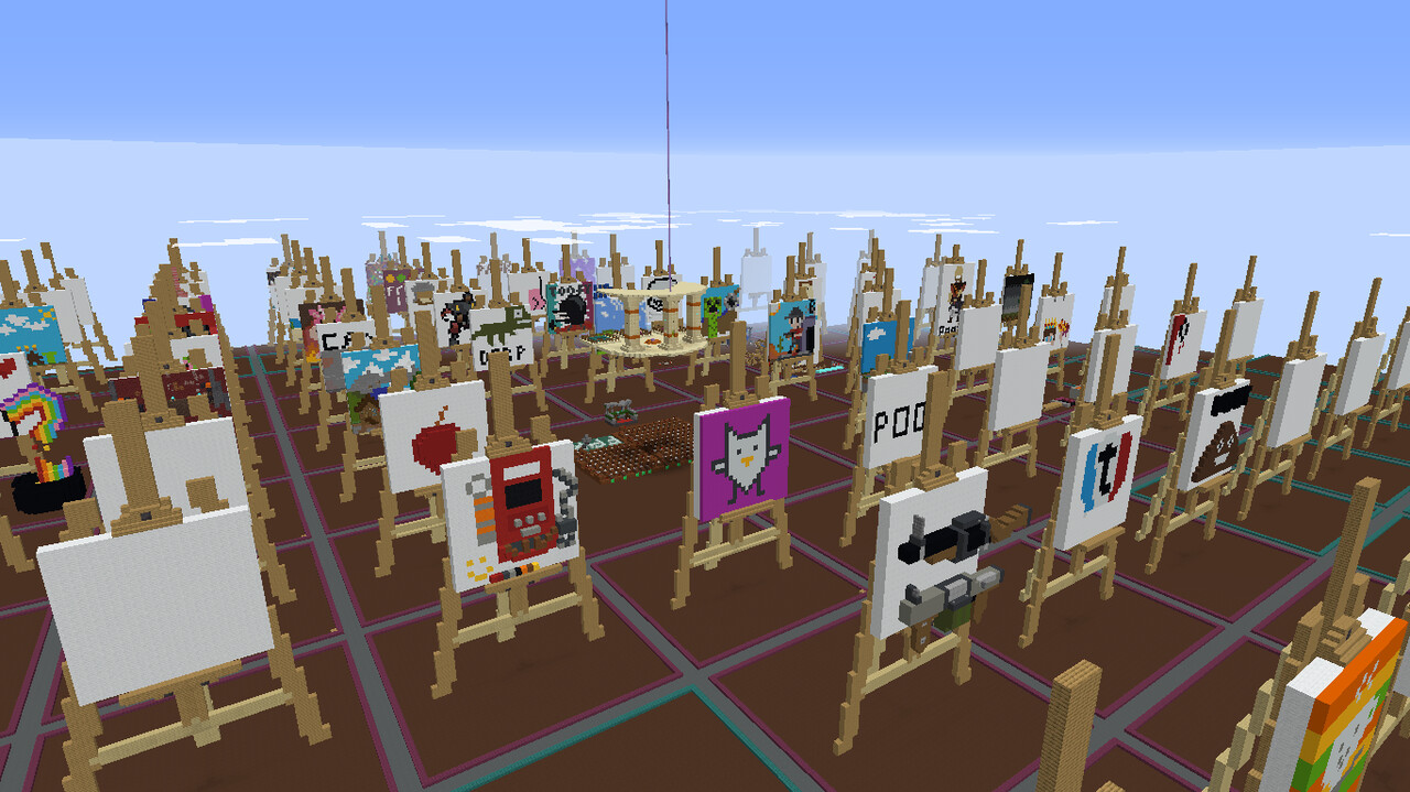 TOOFTY Community Painting Contest - Fruitlab Server Event Minecraft Map