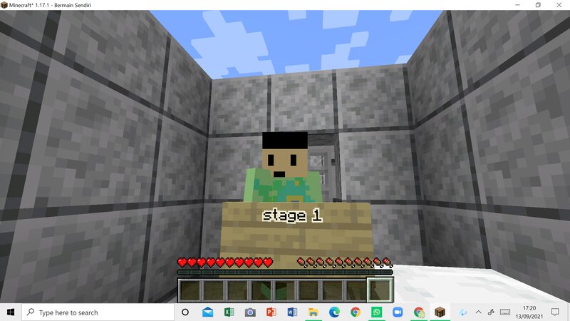 Find the butten Minecraft Map