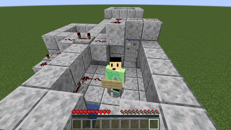 Find the butten Minecraft Map