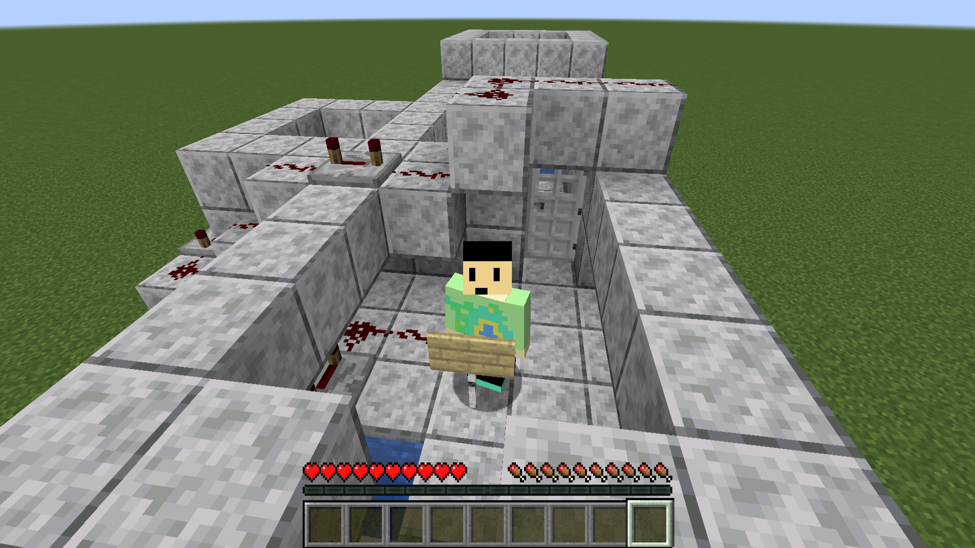 Find the butten Minecraft Map