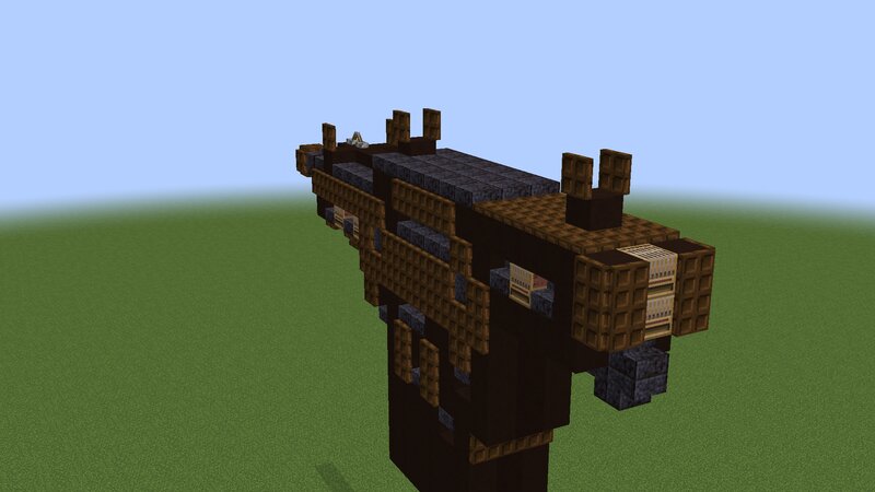 Uzi Sub Machine Gun Minecraft Replica Minecraft Map