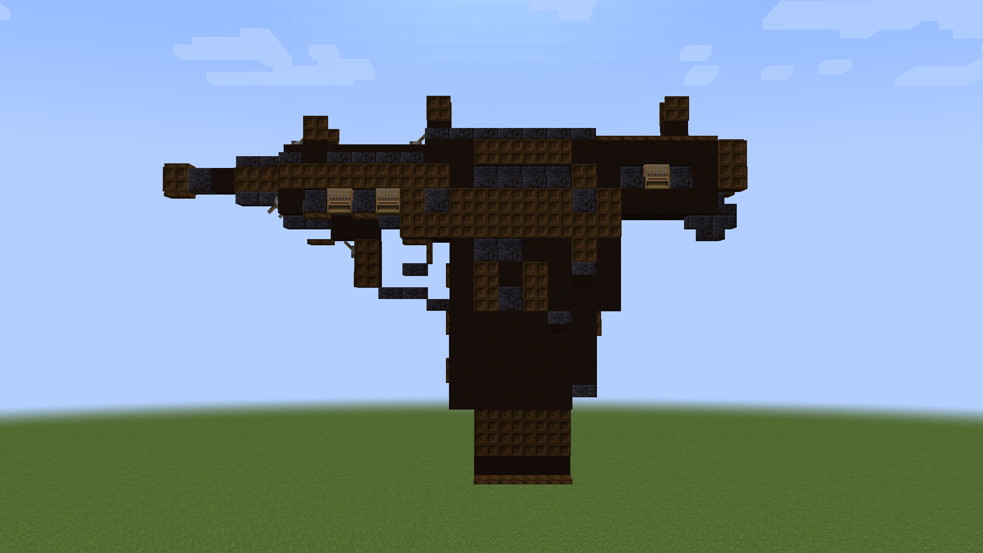 Uzi Sub Machine Gun Minecraft Replica Minecraft Map