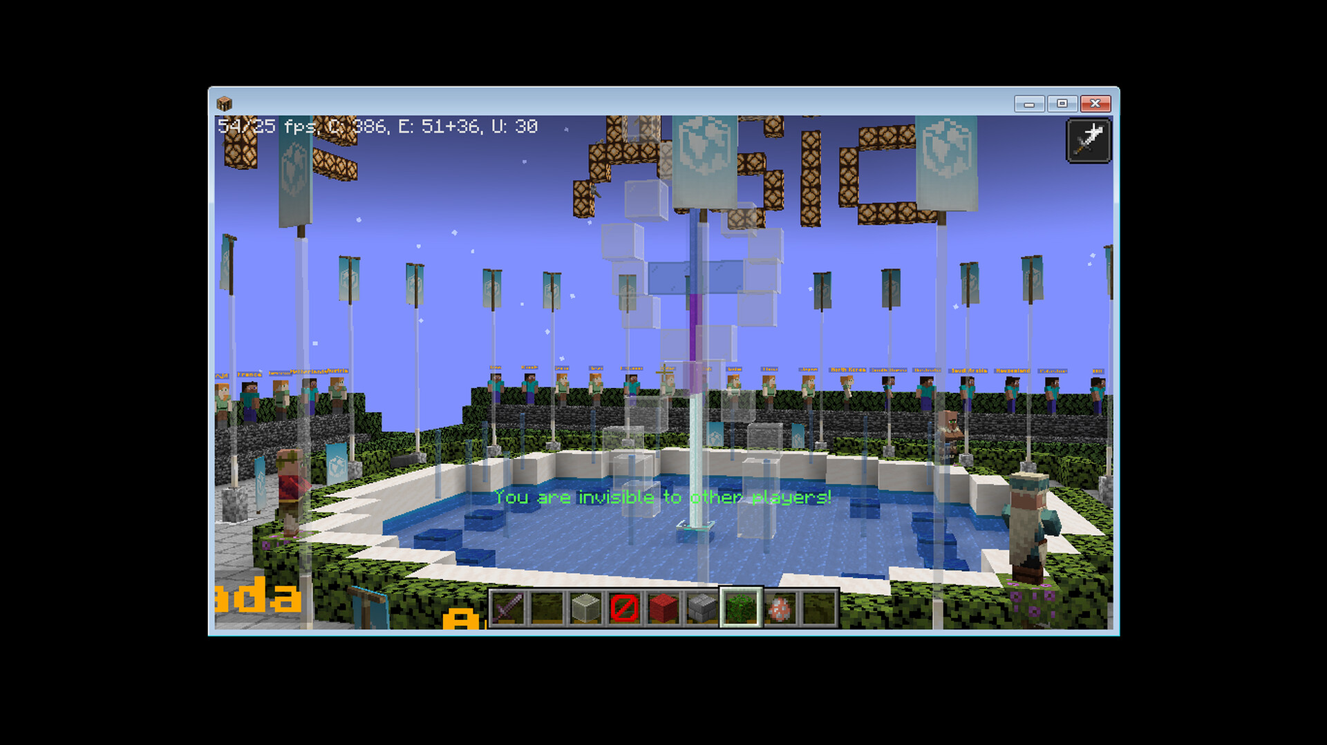 EarthSpawn For an Earth map Schematic Minecraft Map