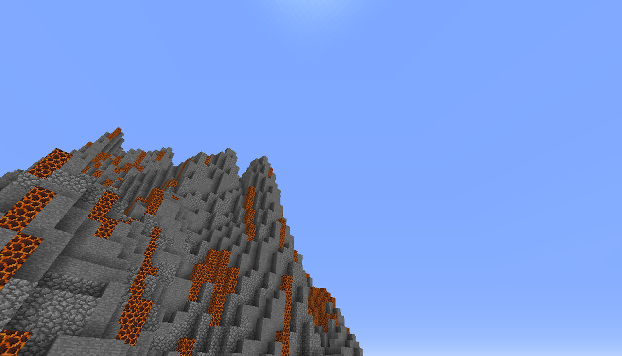 Volcanic Montains Minecraft Map